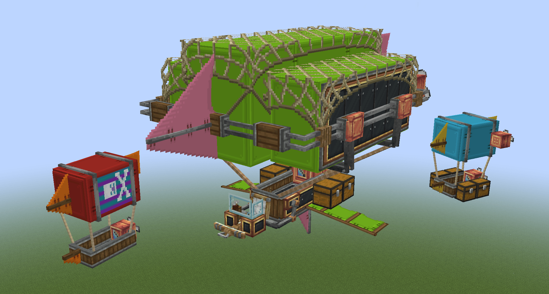 Create Immersive Aircraft : Warship - Gallery - Minecraft Resource ...