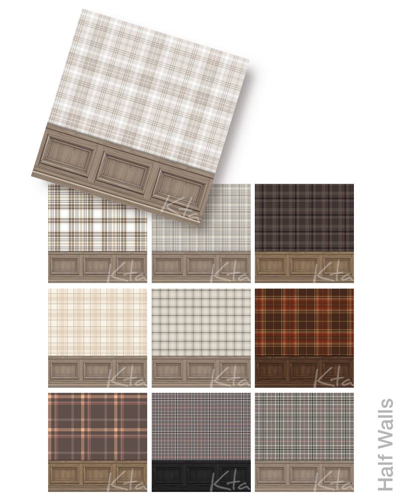 [kta] Paper Walls 17 - Gallery - The Sims 4 Build / Buy - CurseForge