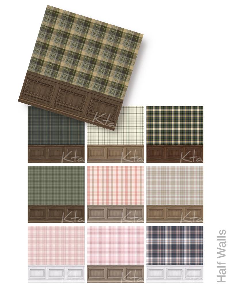 [kta] Paper Walls 17 - Gallery - The Sims 4 Build / Buy - CurseForge