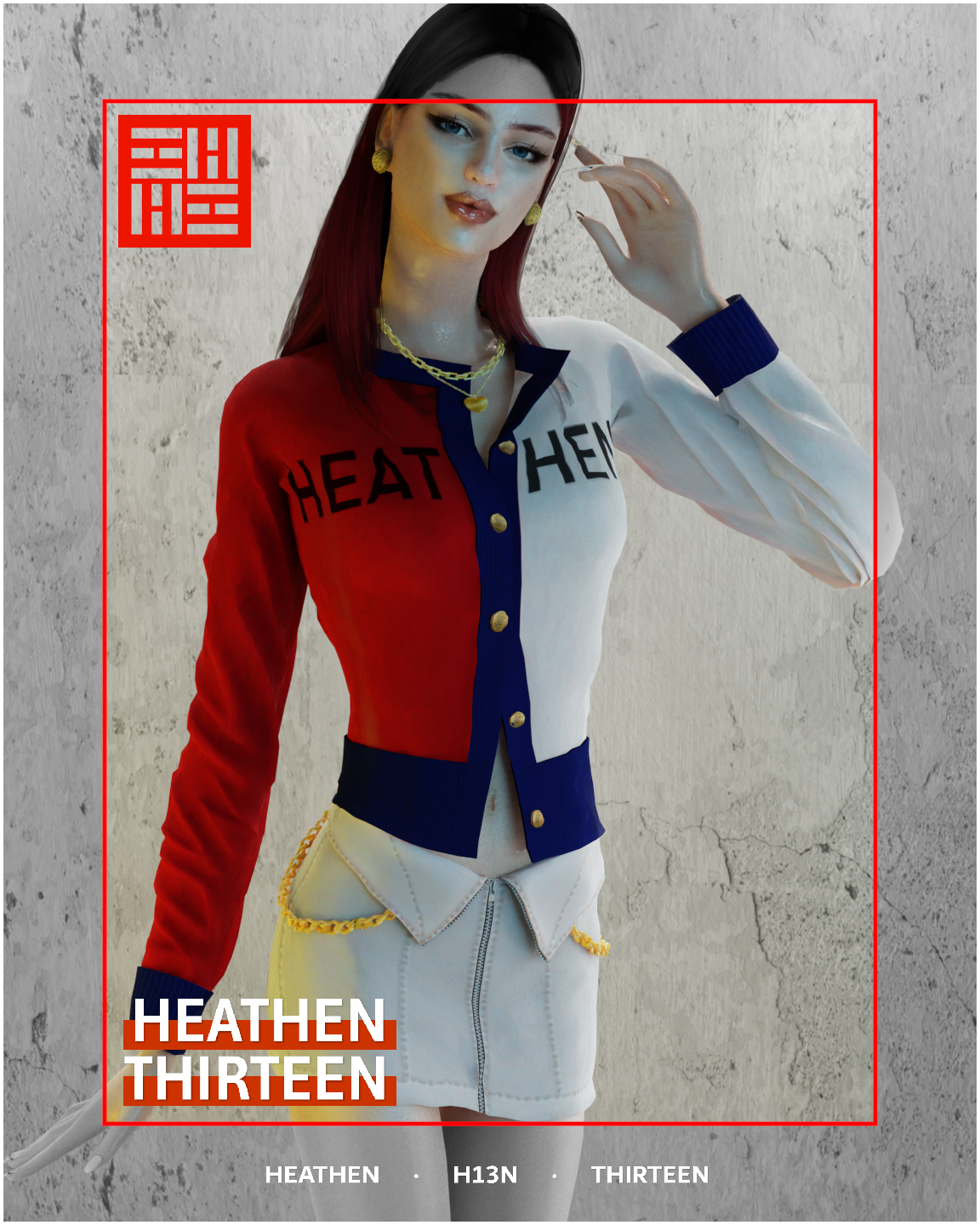 Heathen Crew Neck Cardigan - Gallery - The Sims 4 Create a Sim - CurseForge