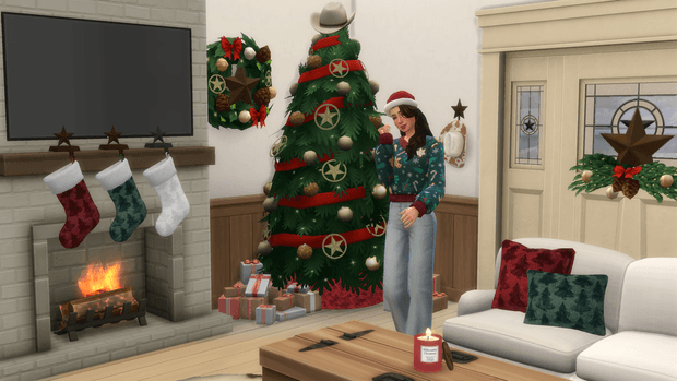 Hillcountry Christmas Set - The Sims 4 Build / Buy - CurseForge