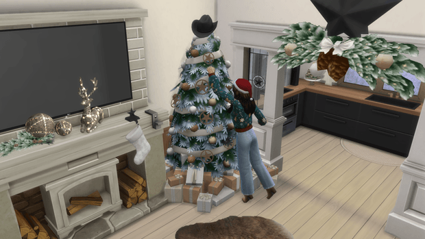 Hillcountry Christmas Set - The Sims 4 Build / Buy - CurseForge
