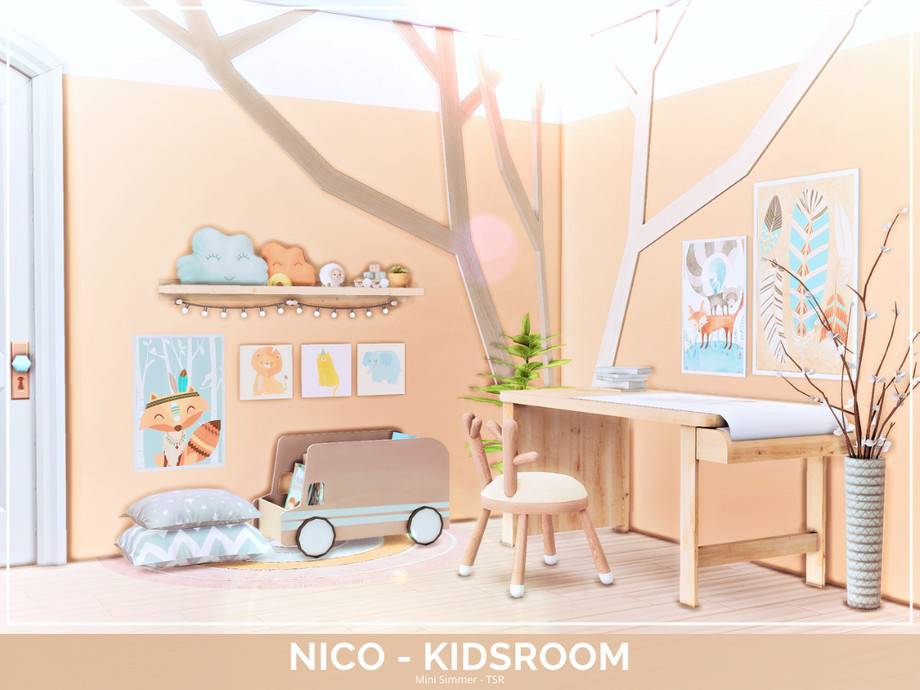 Nico Kidsroom - Gallery - The Sims 4 Rooms / Lots - CurseForge
