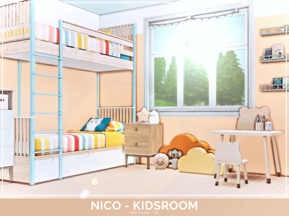 Nico Kidsroom - Gallery - The Sims 4 Rooms / Lots - CurseForge