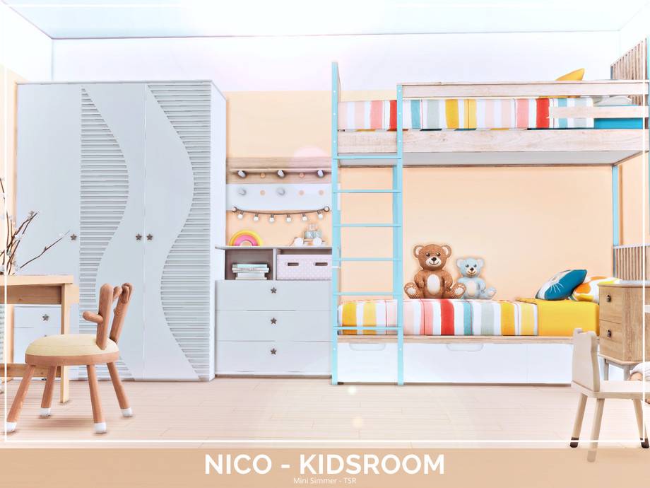 Nico Kidsroom - Gallery - The Sims 4 Rooms / Lots - CurseForge