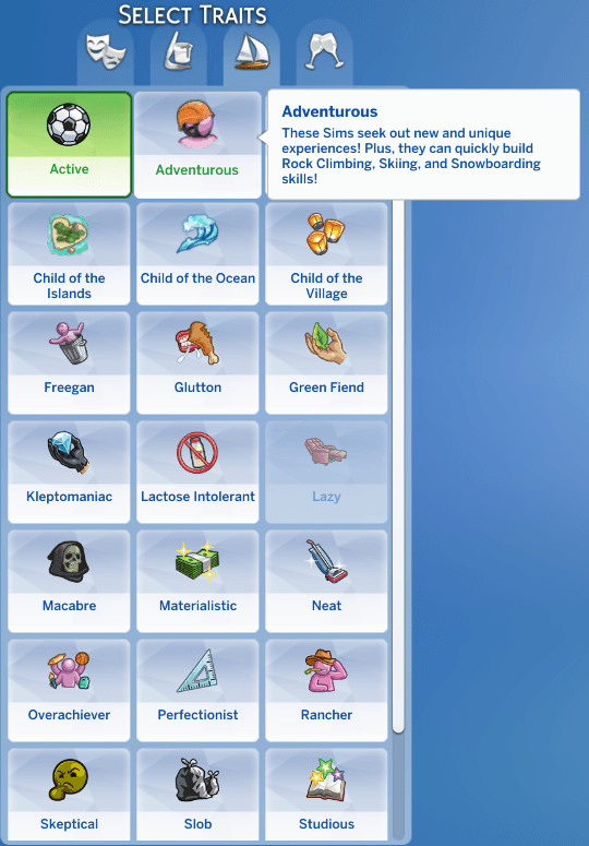 Better Adventurous Trait - The Sims 4 Mods - CurseForge