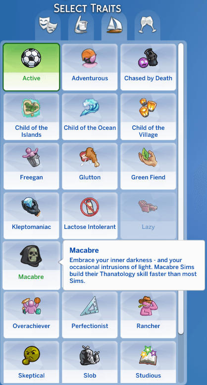 Better Macabre Trait - The Sims 4 Mods - CurseForge