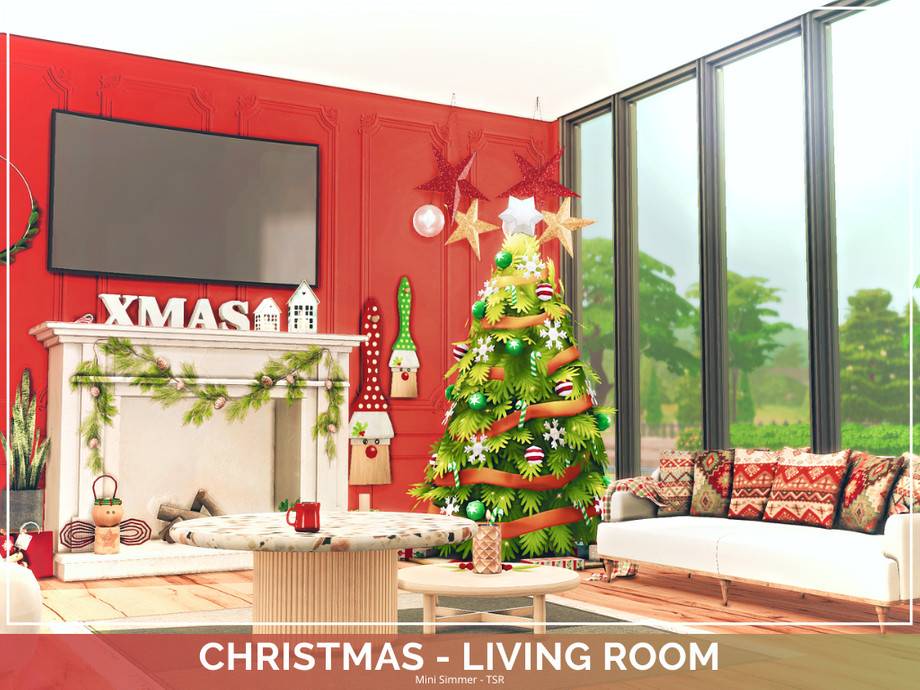 Christmas Living room - MS - Gallery - The Sims 4 Rooms / Lots - CurseForge