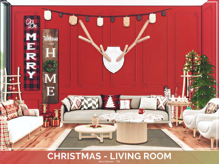 Christmas Living room - MS - Gallery - The Sims 4 Rooms / Lots - CurseForge
