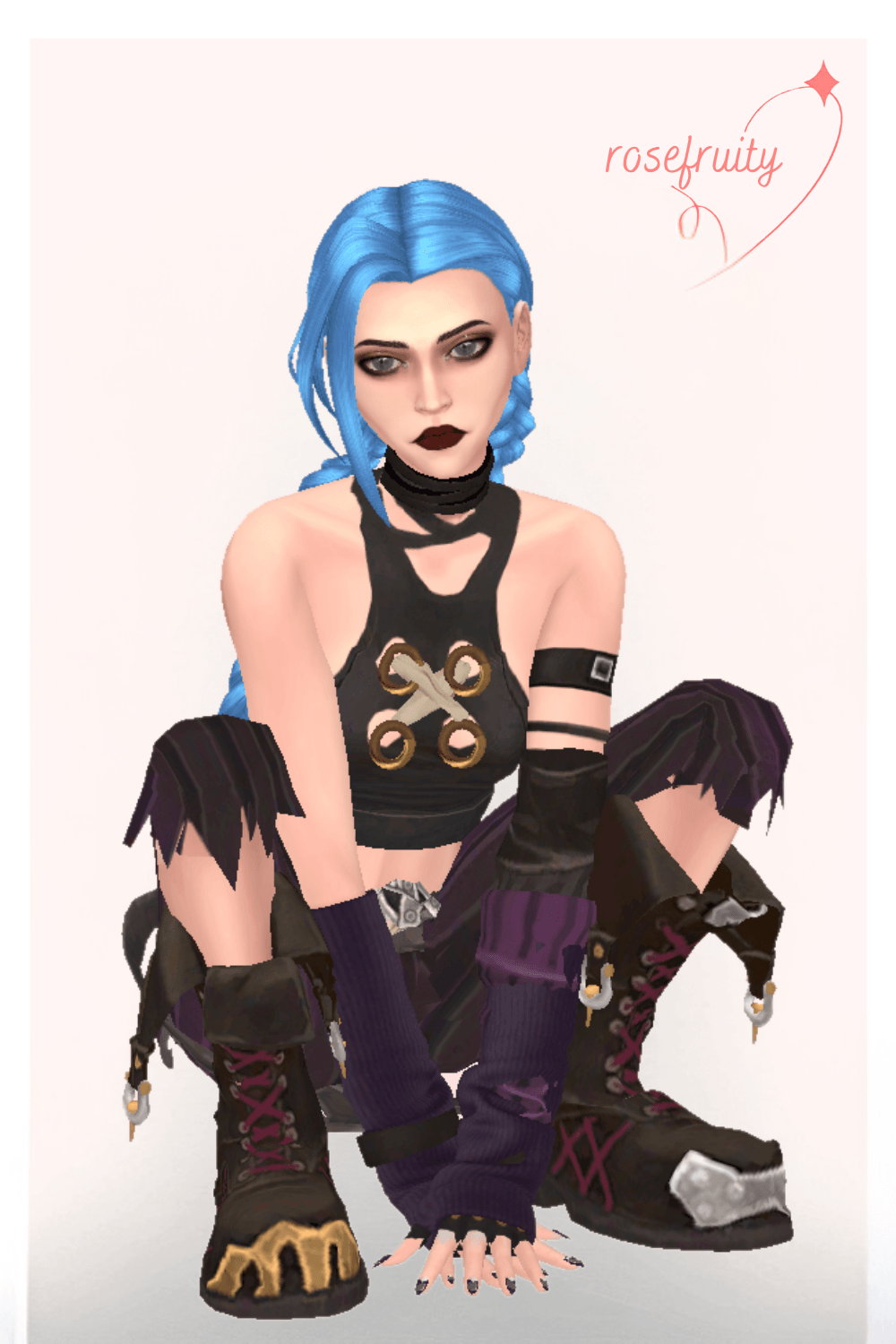 JINX - Arcane - Gallery - The Sims 4 Sims / Households - CurseForge