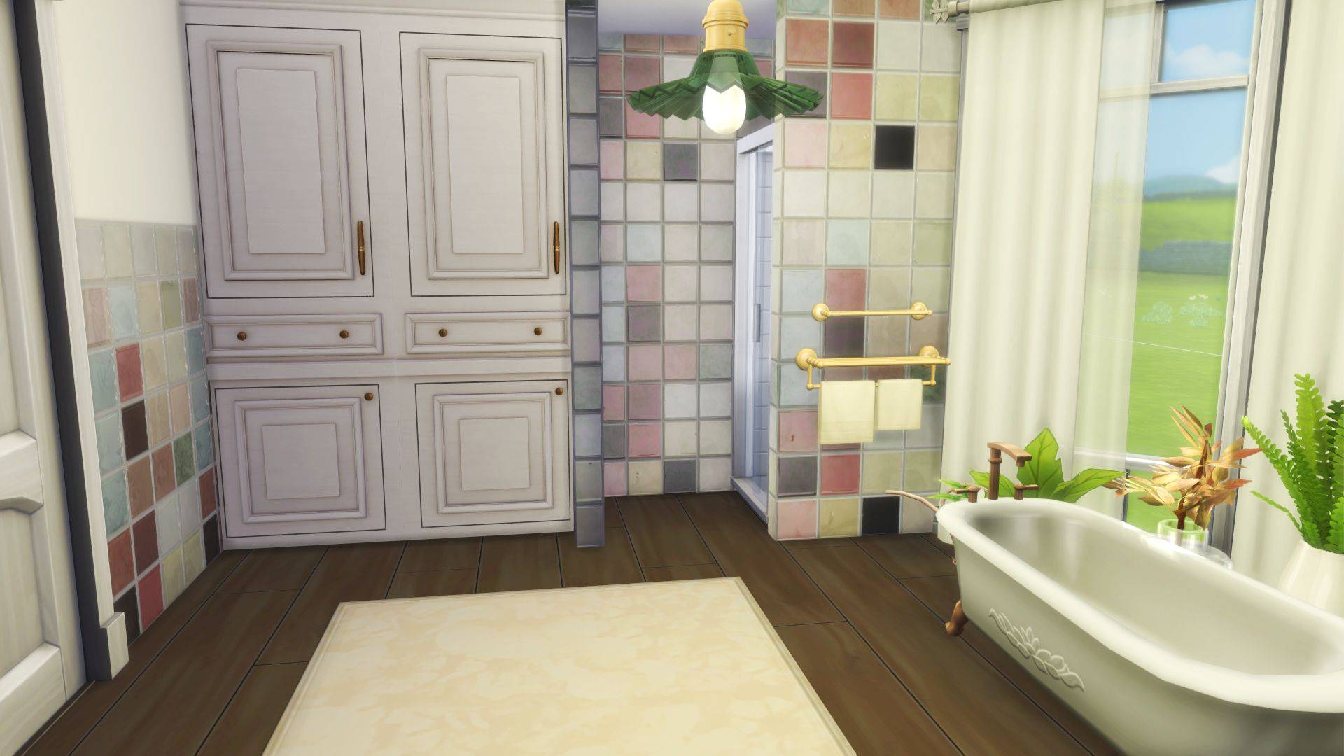 Cottage Life Bathroom - The Sims 4 Rooms / Lots - CurseForge