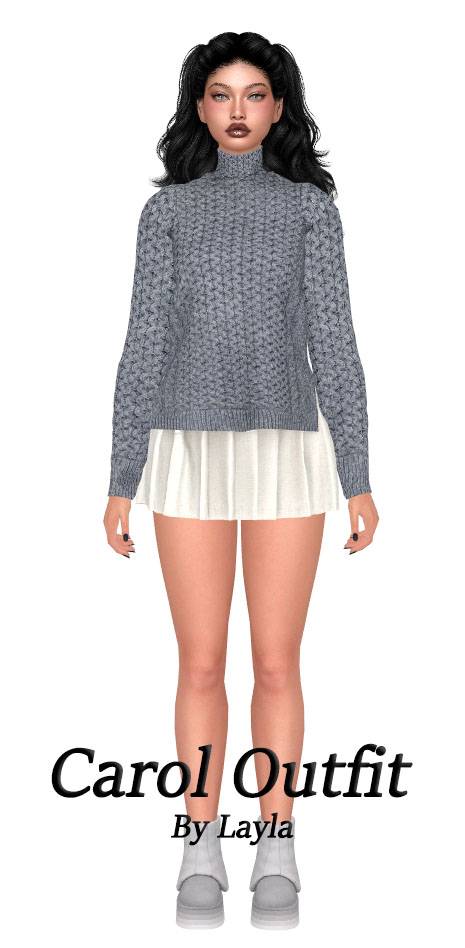 Layla - Carol Outfit - Gallery - The Sims 4 Create a Sim - CurseForge
