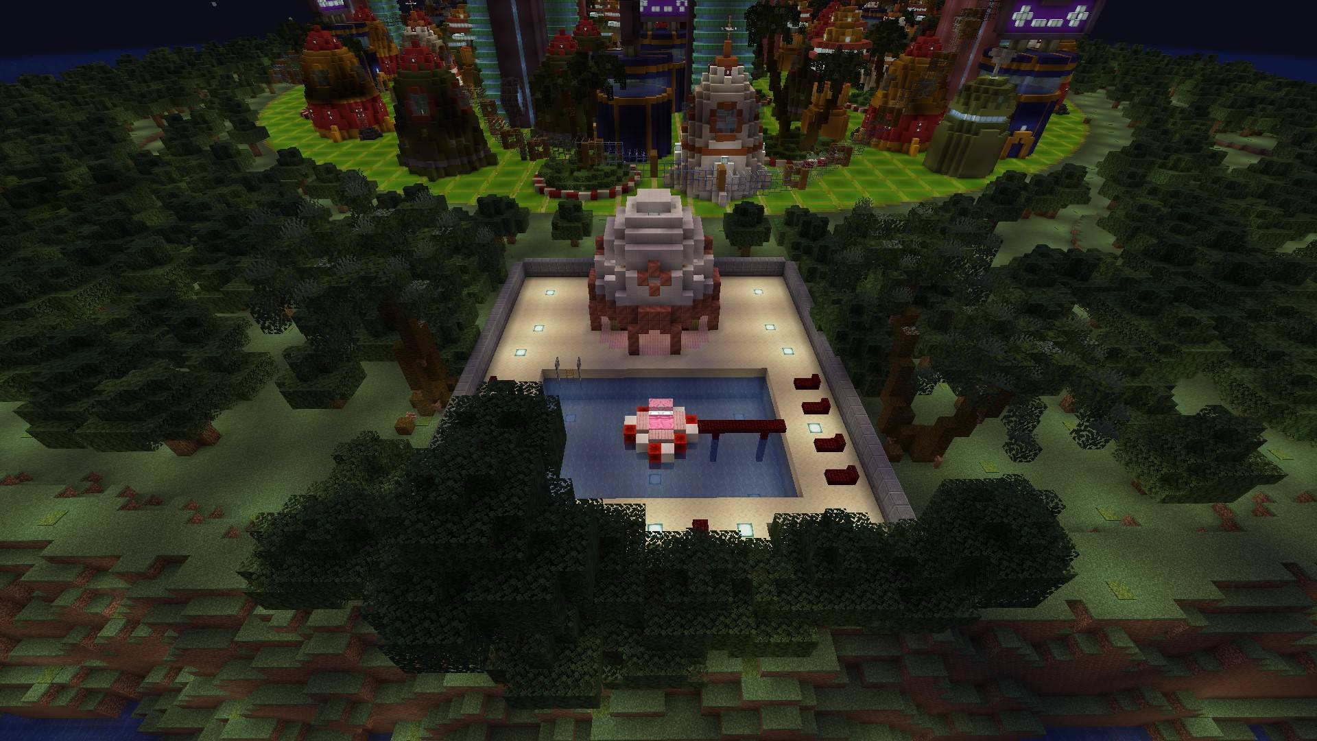 One Piece Egghead Island base - Gallery - Minecraft Worlds - CurseForge