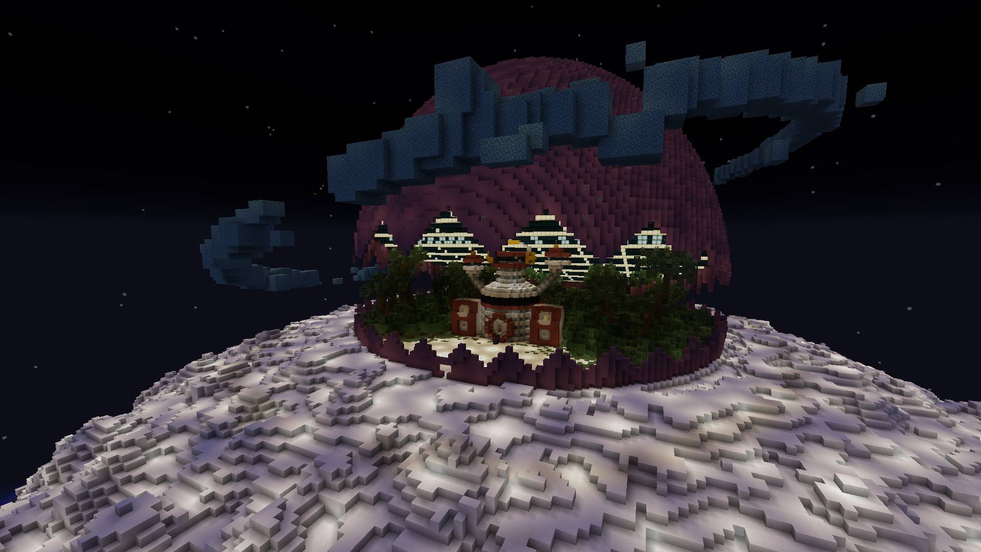 One Piece Egghead Island base - Gallery - Minecraft Worlds - CurseForge