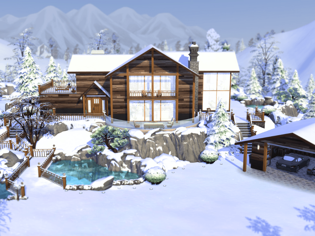 Luxury Ski Lodge - Gallery - The Sims 4 Rooms / Lots - CurseForge