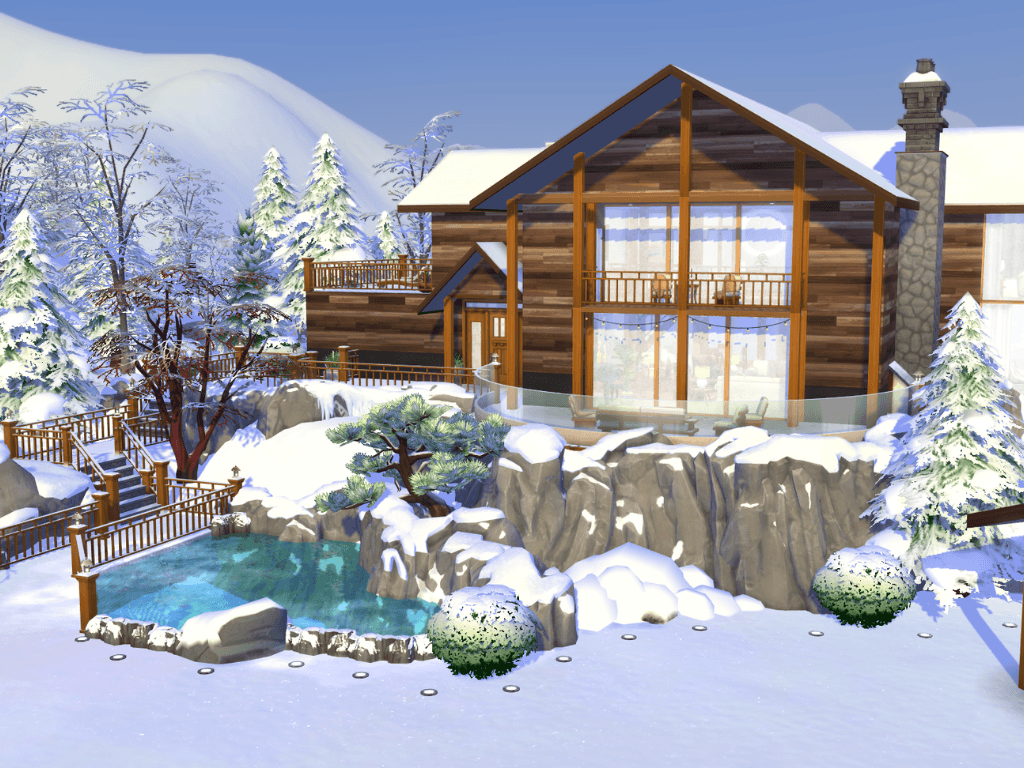 Luxury Ski Lodge - Gallery - The Sims 4 Rooms / Lots - CurseForge