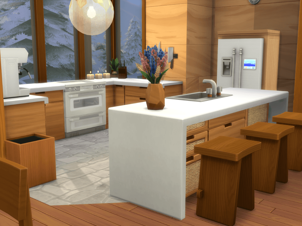 Luxury Ski Lodge - Gallery - The Sims 4 Rooms / Lots - CurseForge