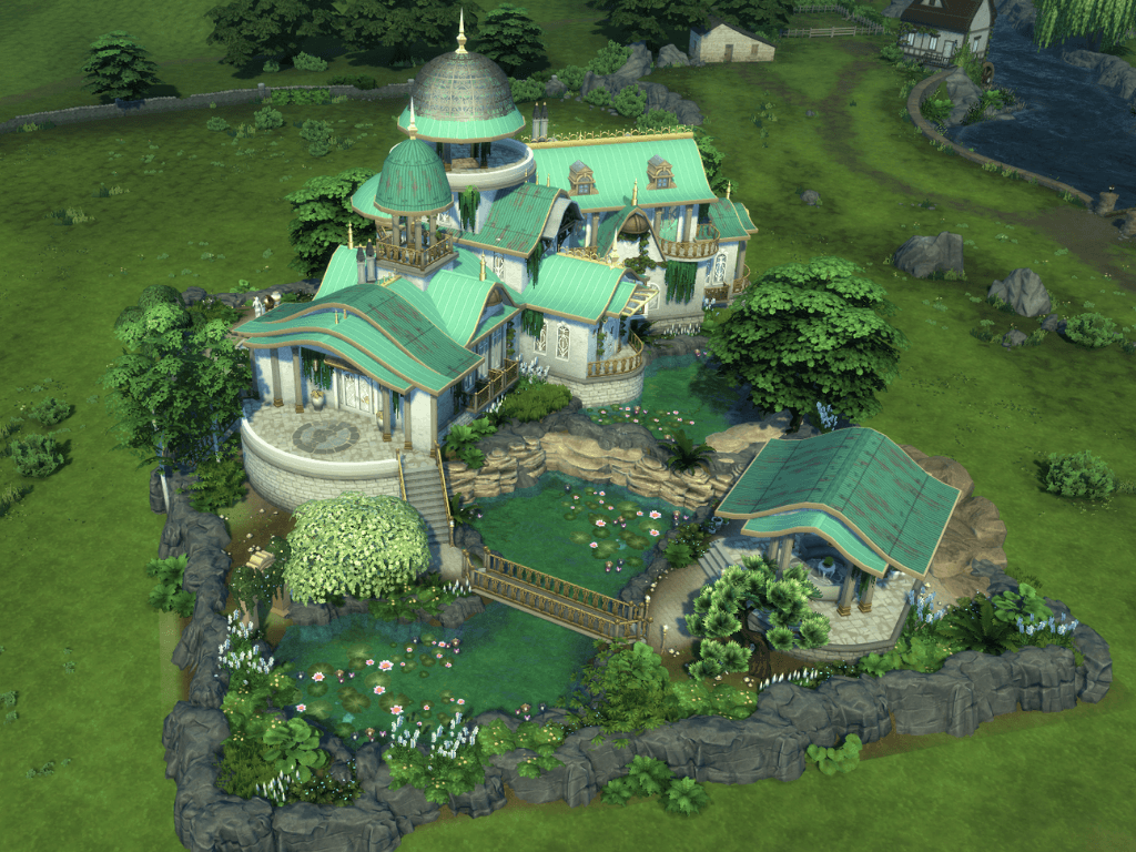 Elven Palace - Gallery - The Sims 4 Rooms / Lots - CurseForge