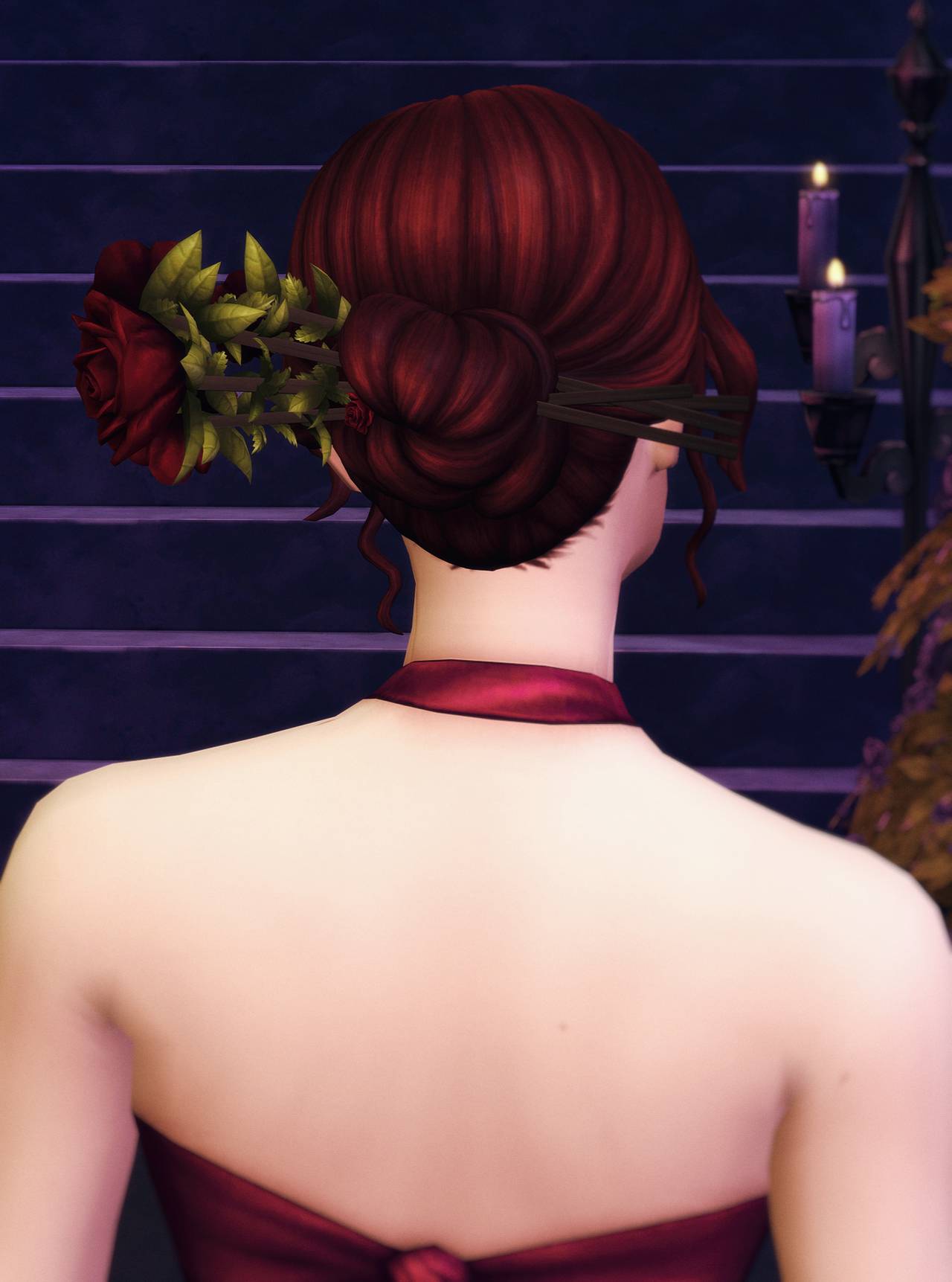 Countess of Darkness - Nyxie Rose Headpiece - The Sims 4 Create a Sim ...
