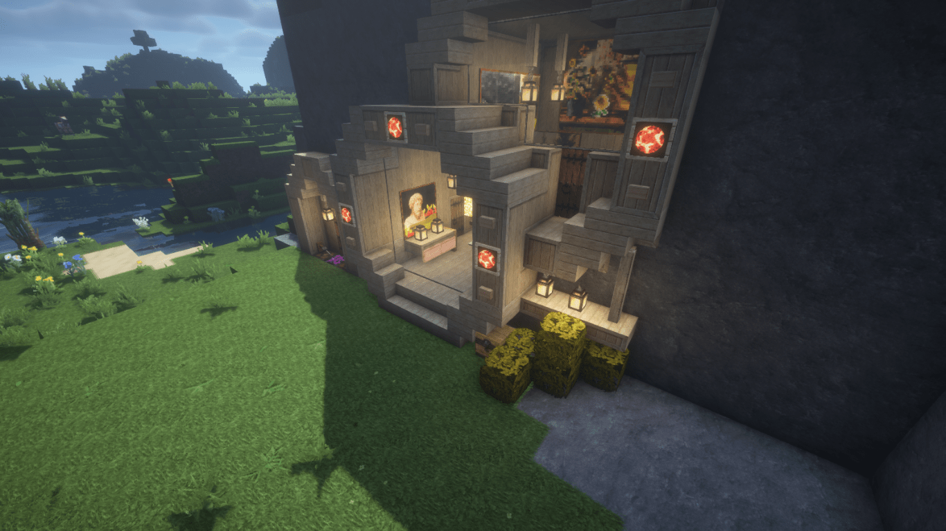 Mountain Side House - Gallery - Minecraft Worlds - CurseForge