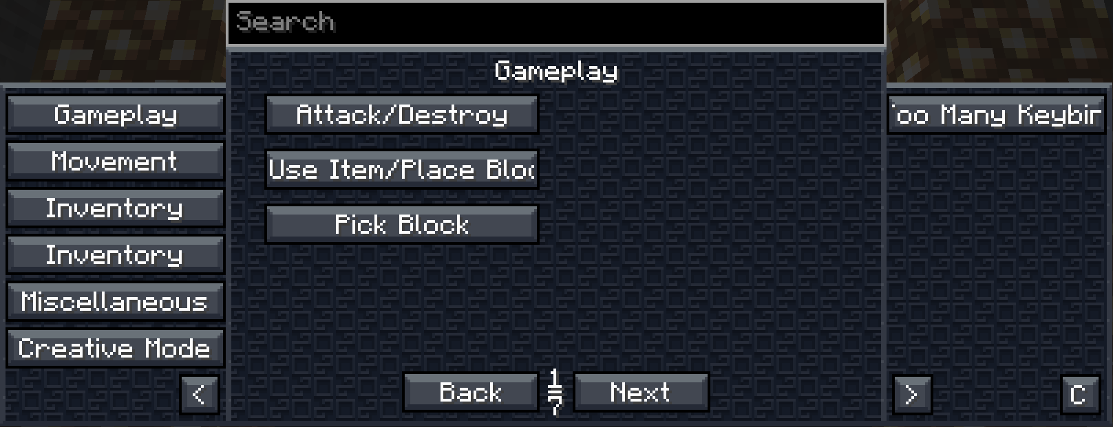 Too Many Keybinds - Gallery - Minecraft Mods - CurseForge