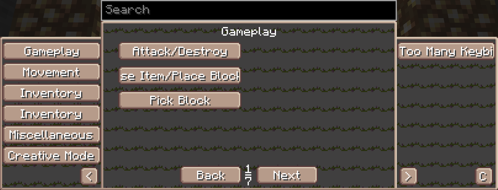 Too Many Keybinds - Gallery - Minecraft Mods - CurseForge