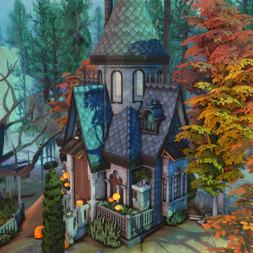 LITTLE HAUNTED HOUSE - Gallery - The Sims 4 Rooms / Lots - CurseForge