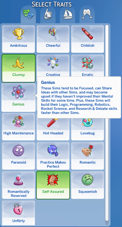 Better Genius Trait - The Sims 4 Mods - CurseForge