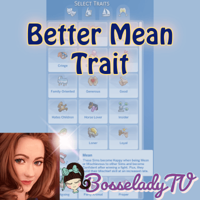 Better Mean Trait - The Sims 4 Mods - CurseForge