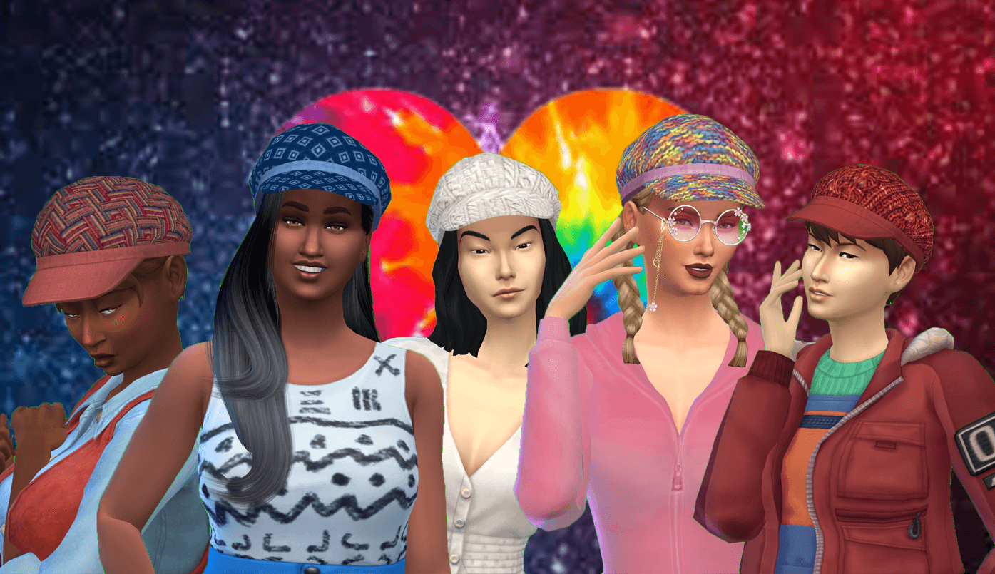Knit Puffy Hat - Gallery - The Sims 4 Create a Sim - CurseForge
