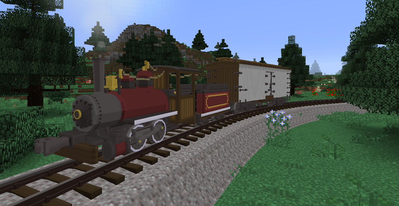 Trains of Ruun - Immersive Railroading - Gallery - Minecraft Resource ...