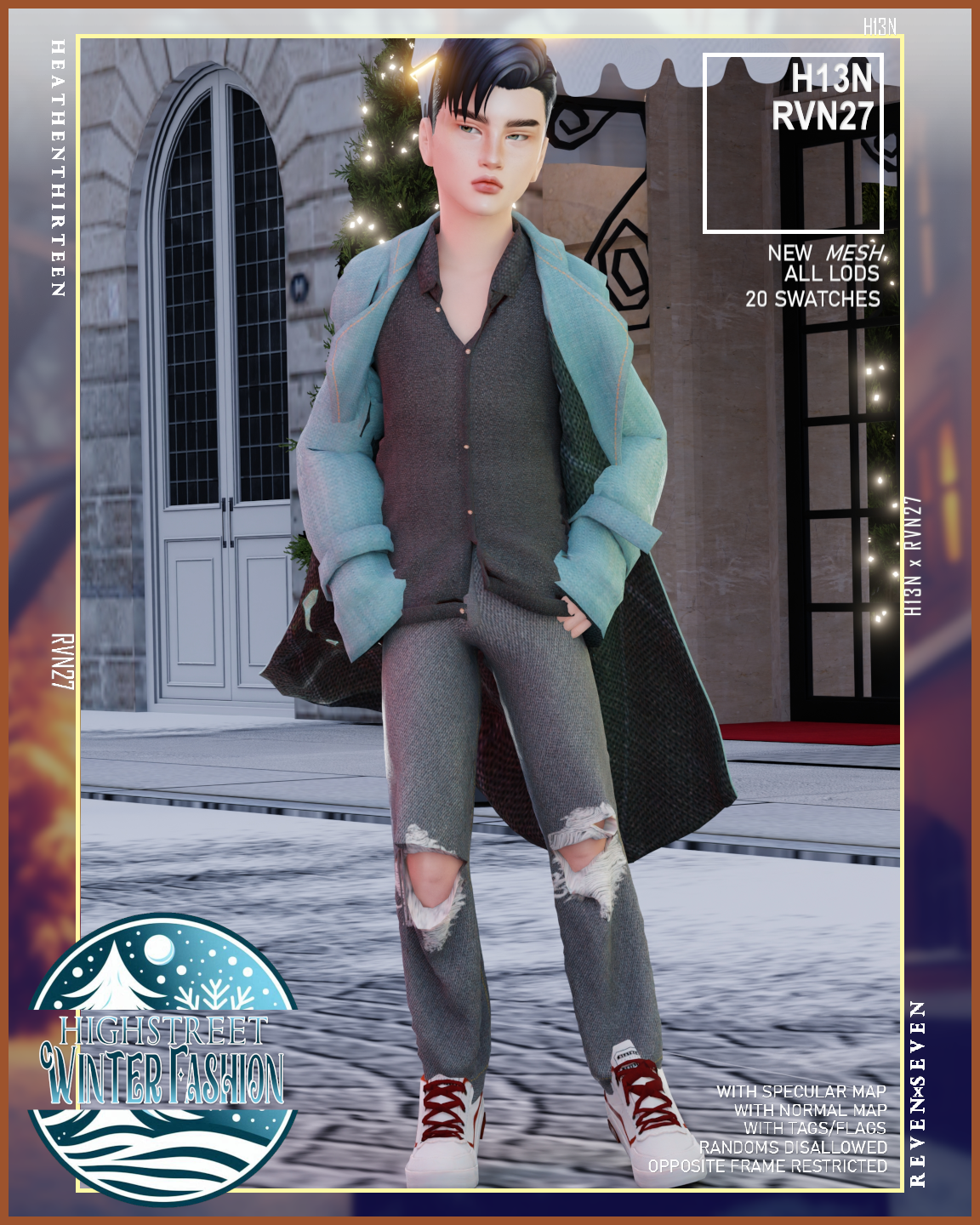 Child's Classic Relaxed Fit Ripped Jeans at The Sims 4 Nexus - Mods and ...