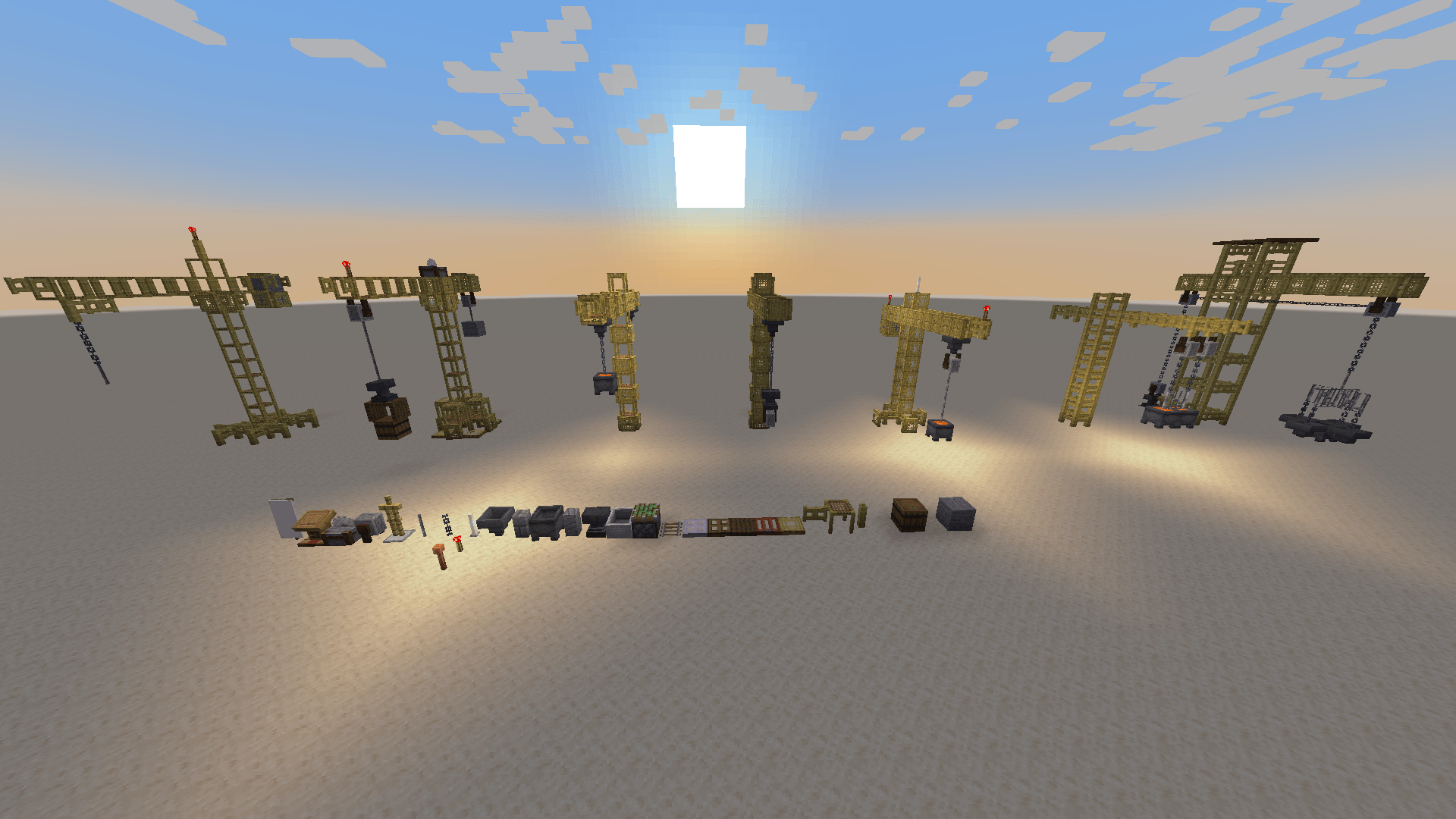 Cranes bundle, vol.2 - Gallery - Minecraft Worlds - CurseForge