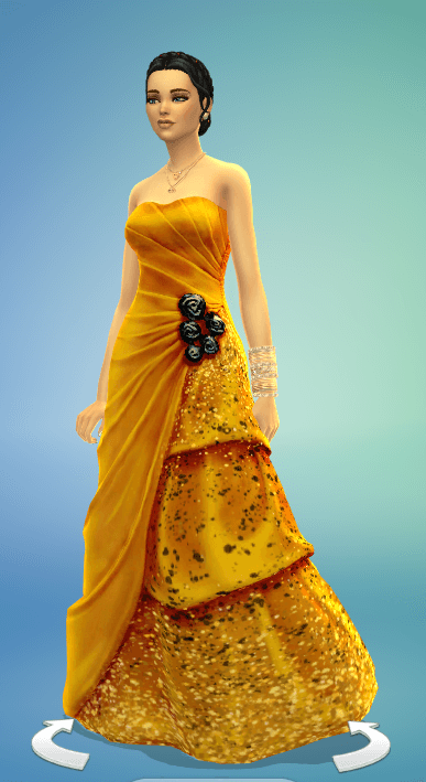 Fancy New Years Dress (Base game Recolor) - Gallery - The Sims 4 Create ...