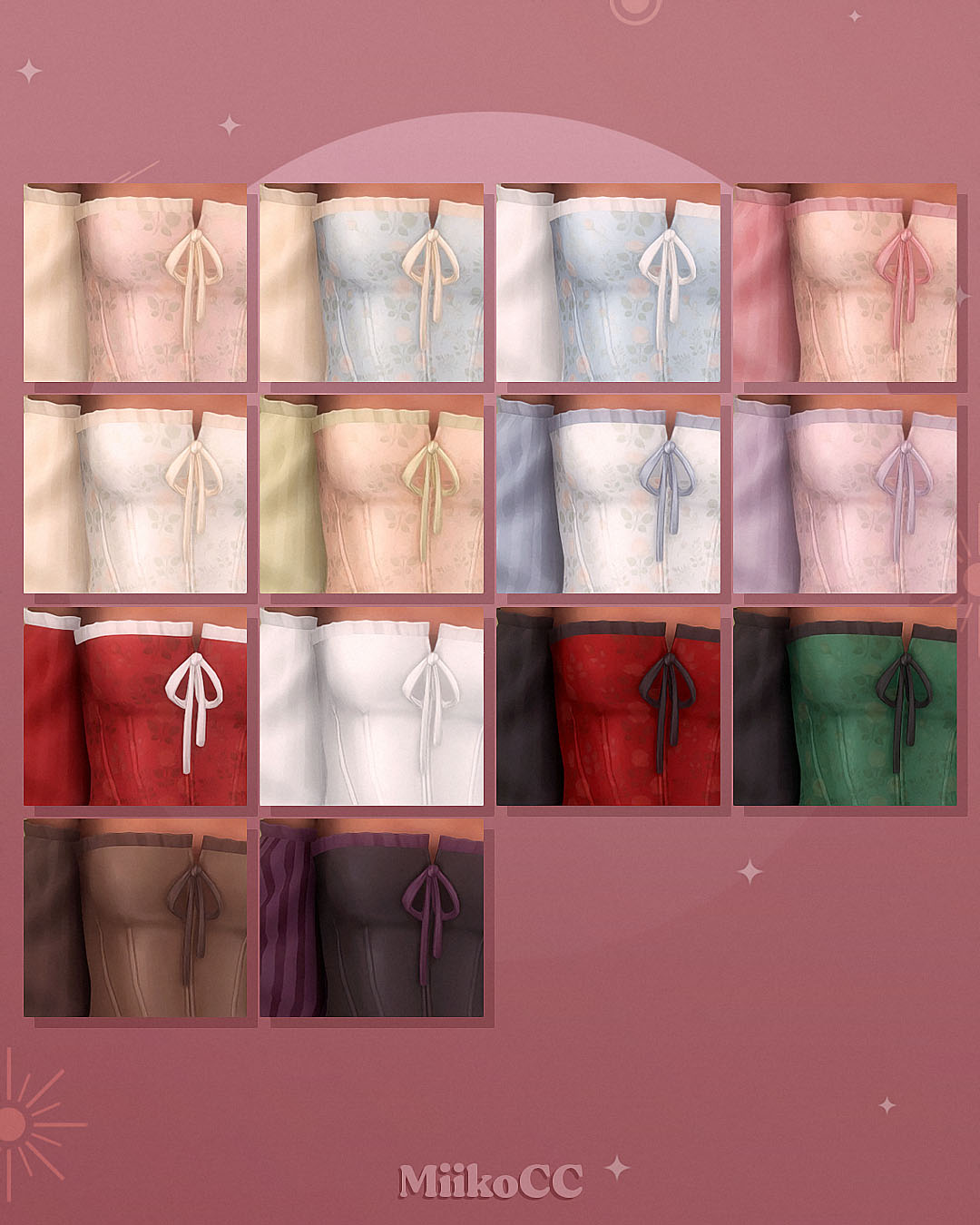 Rosaline top - The Sims 4 Create a Sim - CurseForge