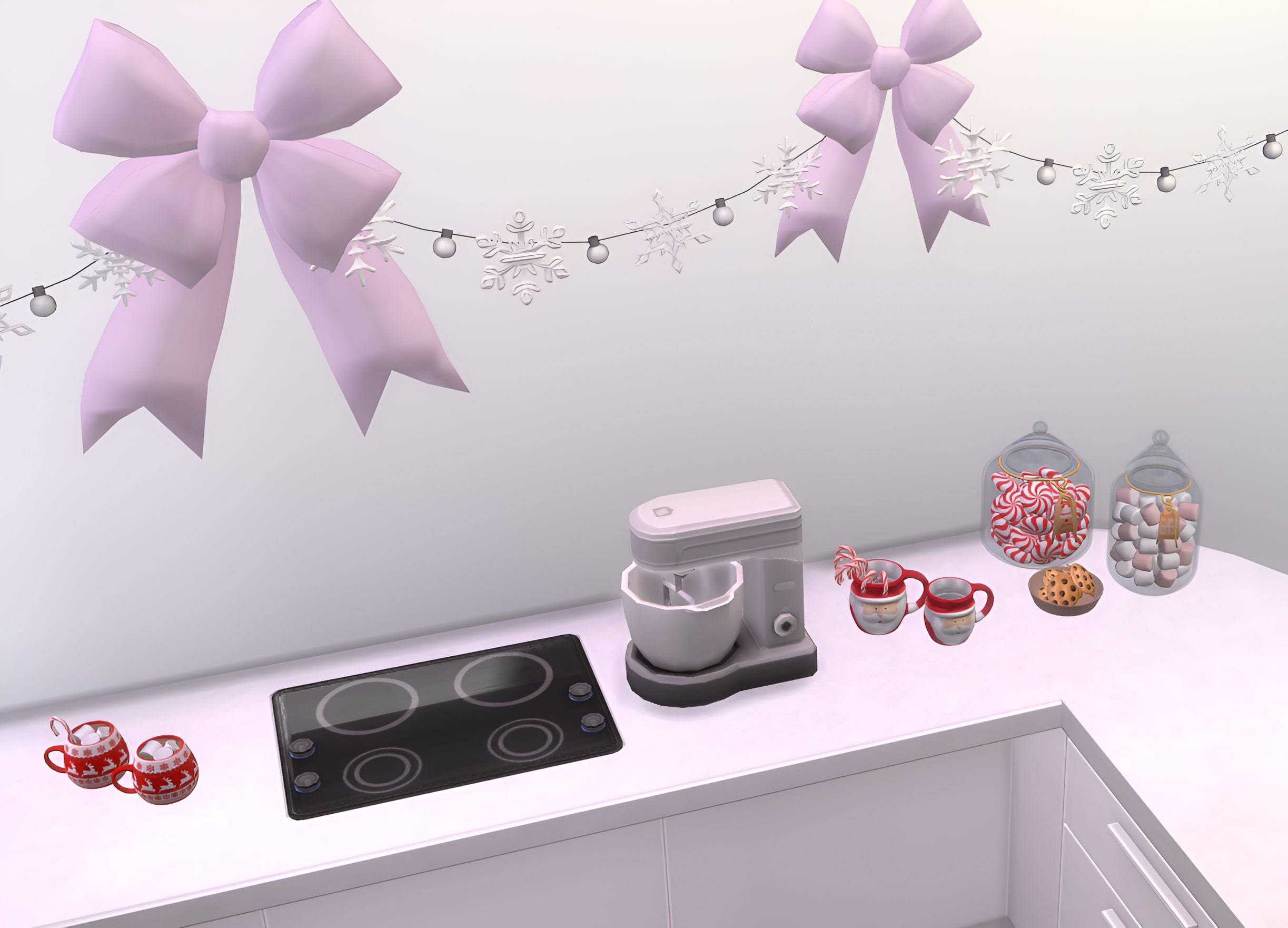 Santa cup with Candy canes - set - Gallery - The Sims 4 Build / Buy ...