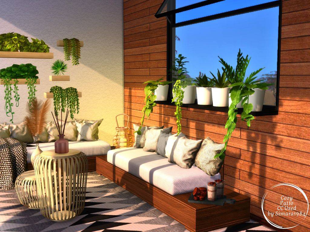 Patio Cozy - Gallery - The Sims 4 Rooms / Lots - CurseForge