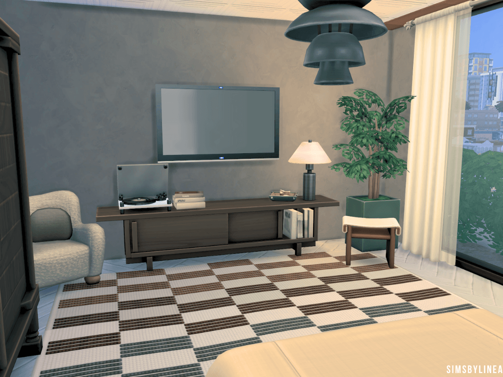 Soho Master Suite | with CC - Gallery - The Sims 4 Rooms / Lots ...