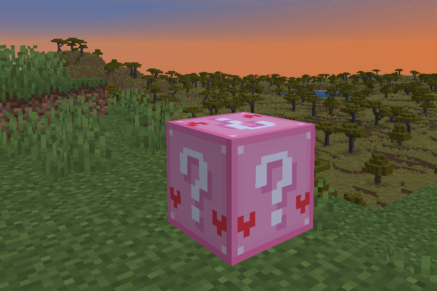 Lucky Block Pink [1.7.10-1.21.3] - Minecraft Customization - CurseForge