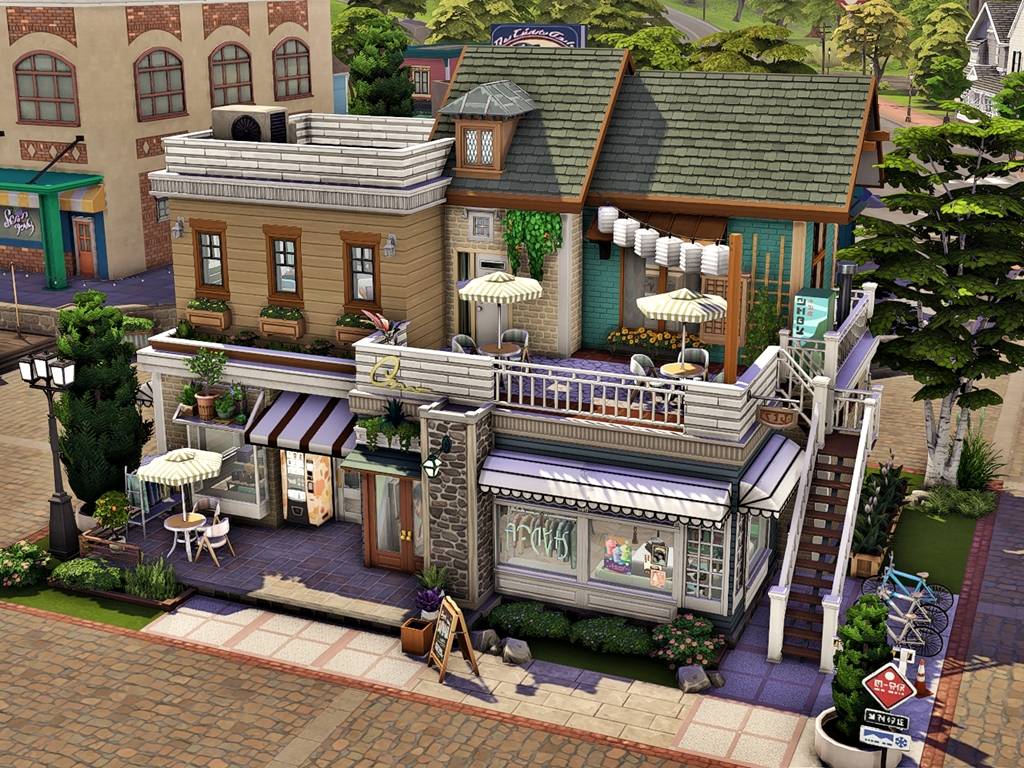 Thrif Tea and Bubble Store - Gallery - The Sims 4 Rooms / Lots - CurseForge