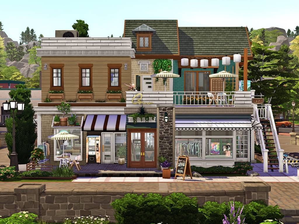 Thrif Tea and Bubble Store - Gallery - The Sims 4 Rooms / Lots - CurseForge