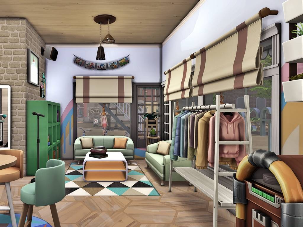 Thrif Tea and Bubble Store - Gallery - The Sims 4 Rooms / Lots - CurseForge