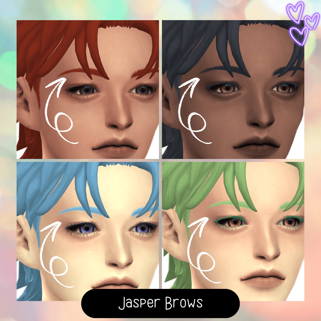 [JBTN] Jasper Brows - Gallery - The Sims 4 Create a Sim - CurseForge