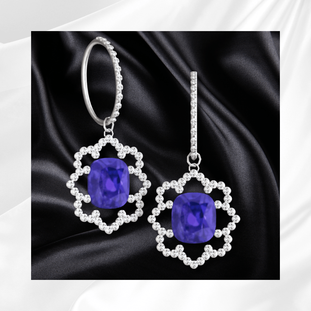 Purple Amethyst Earring - Gallery - The Sims 4 Create a Sim - CurseForge
