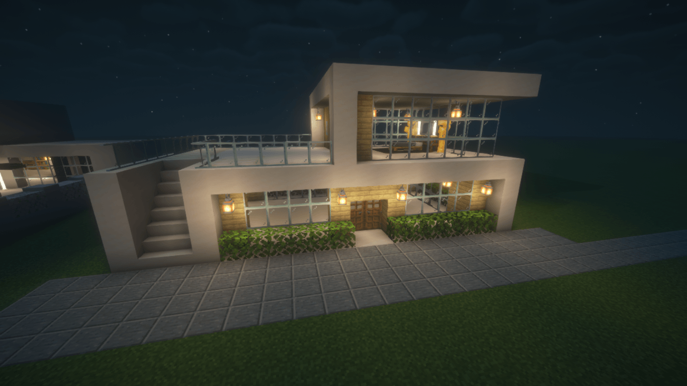 Modern House Superflat - Gallery - Minecraft Worlds - CurseForge
