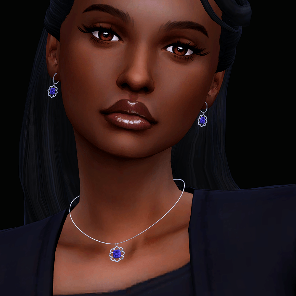 Purple Amethyst Necklace - Gallery - The Sims 4 Create a Sim - CurseForge