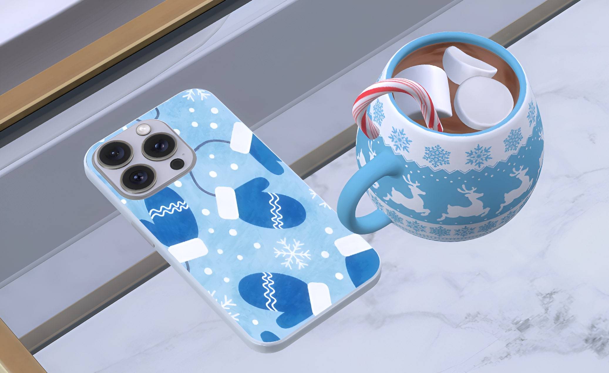 Winter Phone Cases - The Sims 4 Build / Buy - CurseForge