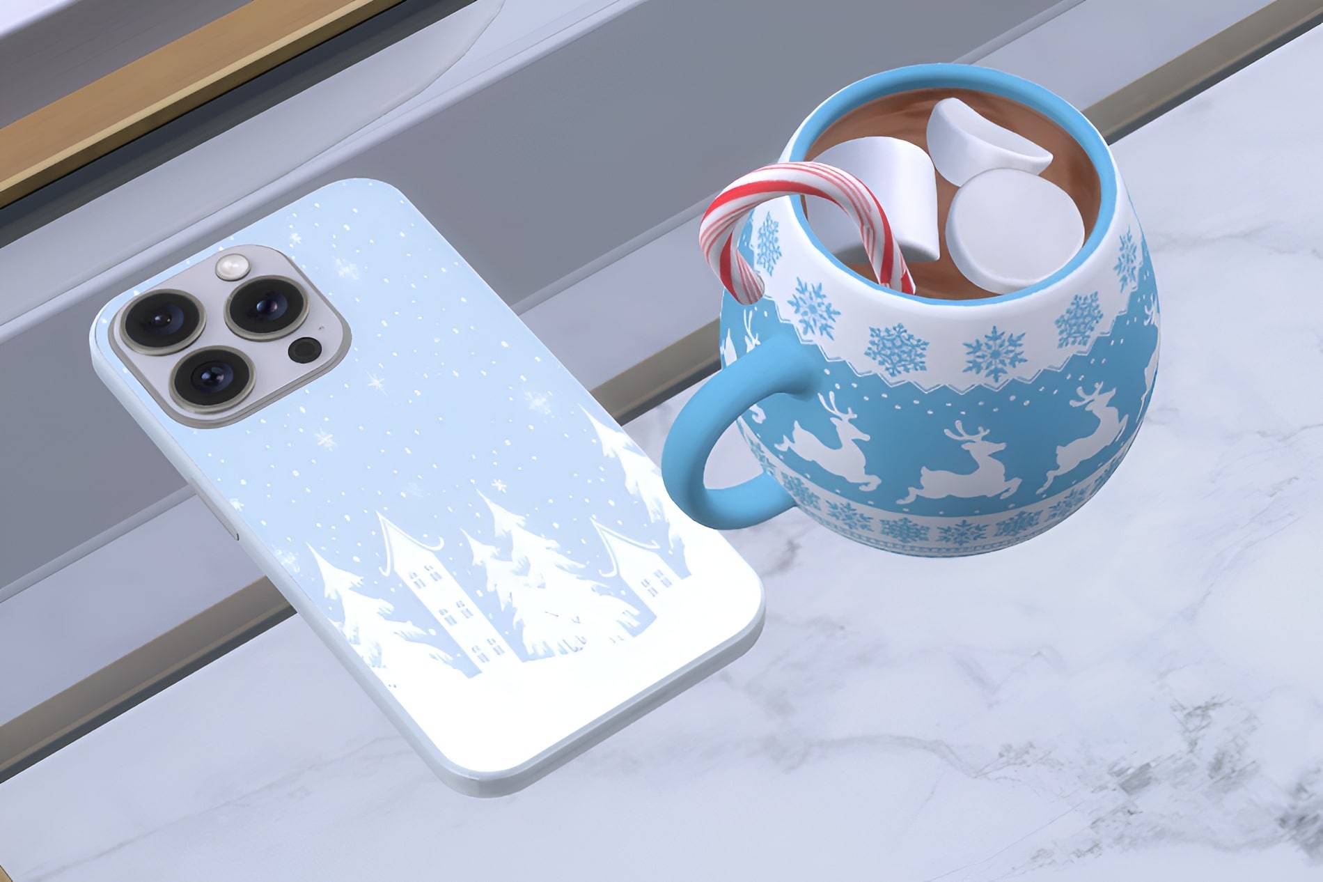 Winter Phone Cases - The Sims 4 Build / Buy - CurseForge