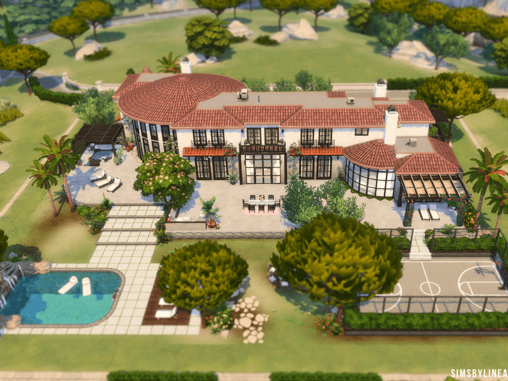 Sims 3 California Mansion