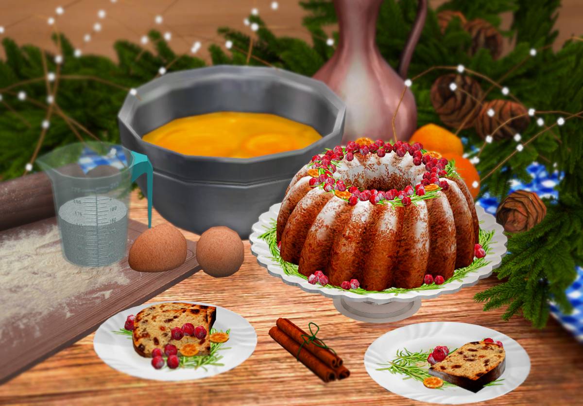 Festive Bundt Cake - The Sims 4 Mods - CurseForge